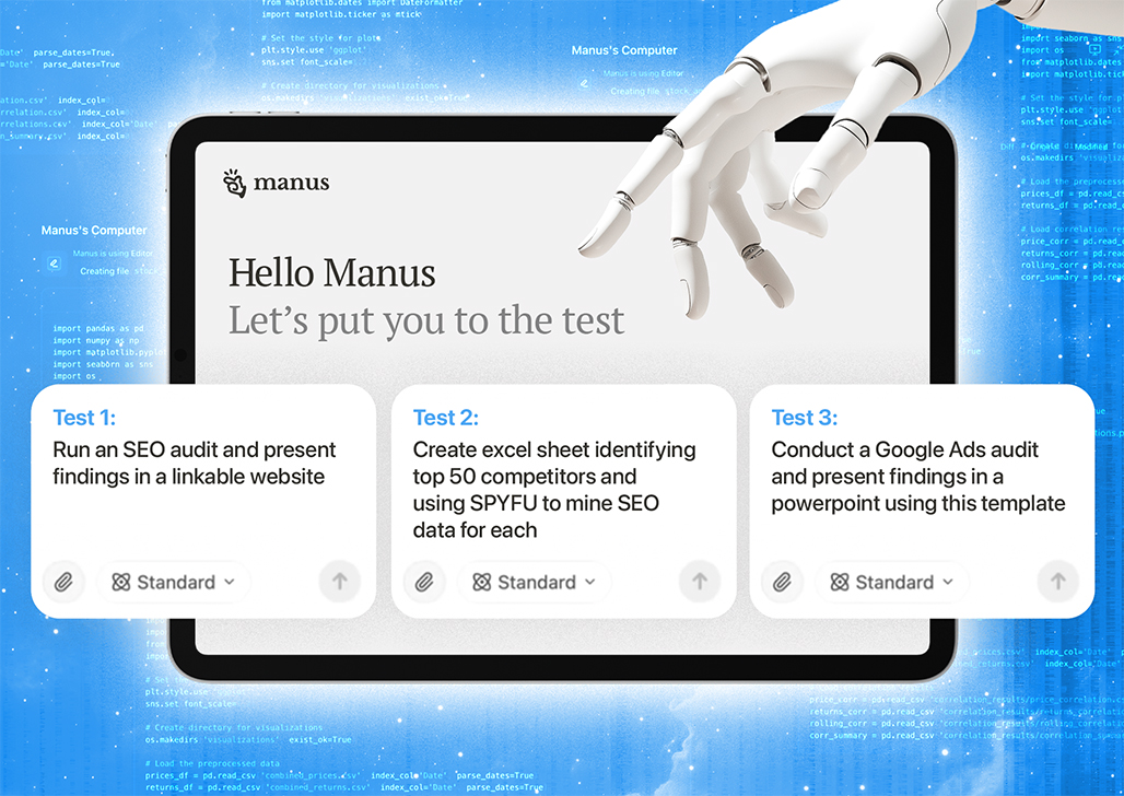 Testing Manus AI for SEM/SEO Tasks: a New Bar Has Been Set - OpenMoves ...